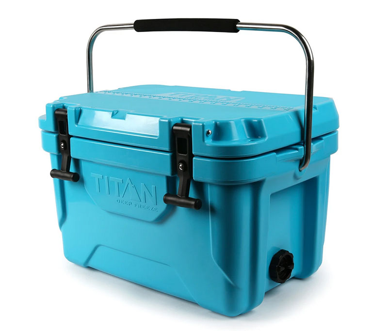 Titan Deep Freeze 20-Quart Ice Chest (with Microban) ($150; arcticzone.com)